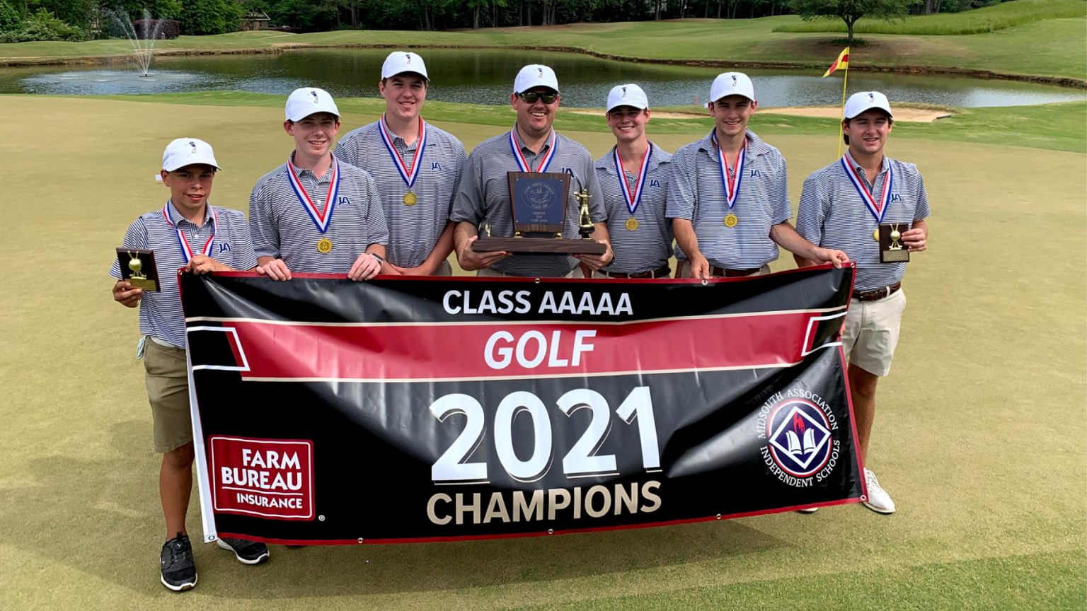 Golf Team Wins State Championship - Jackson Academy