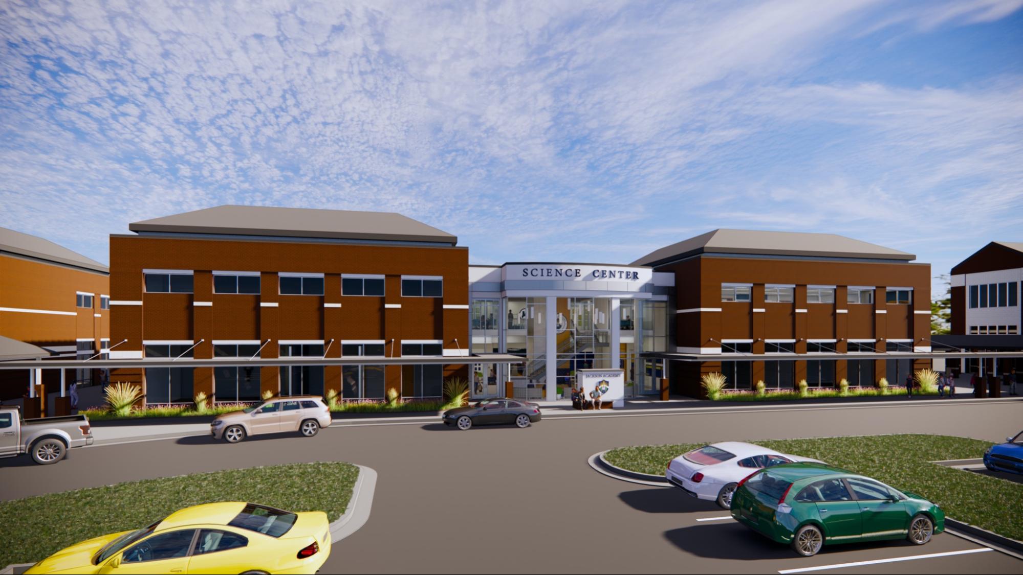 JA Presents Capital Campaign Vision During Halftime - Jackson Academy