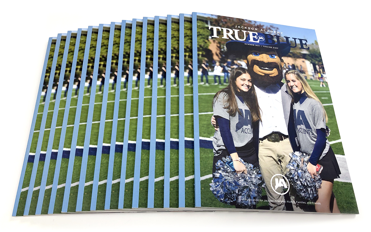 JA Magazine True Blue Available Online and in Print - Jackson Academy