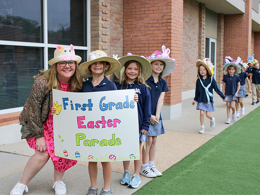 Passing On the Tradition of the Easter Hat Parade - Jackson Academy