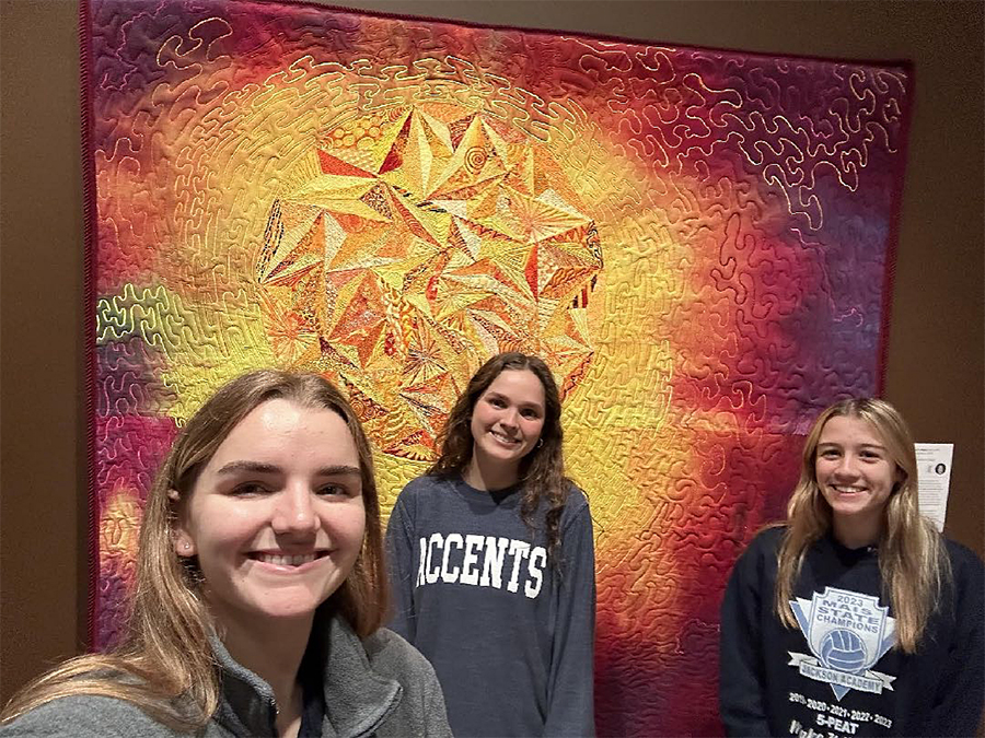 Art Students View Original Works of Picasso - Jackson Academy