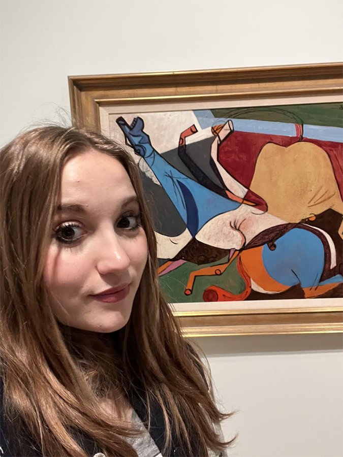 Art Students View Original Works of Picasso - Jackson Academy